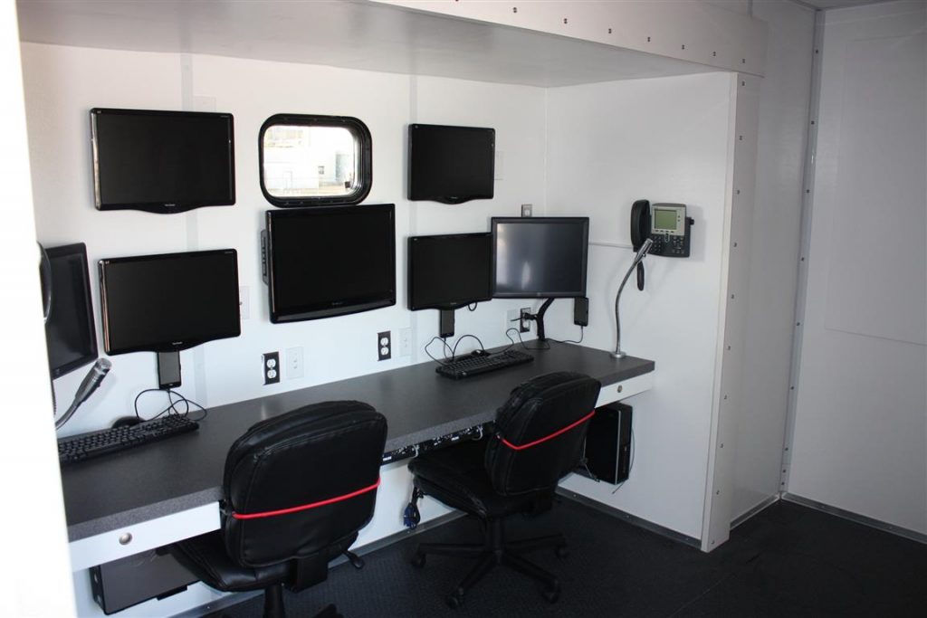 Mobile Command Interior - Hartstra Manufacturing